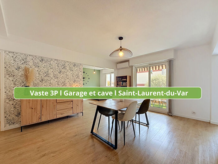 Saint-Laurent-du-Var, Centre-ville, Rascas, Notre-Dame, Condamines - Appartement 3 pièces à vendre
