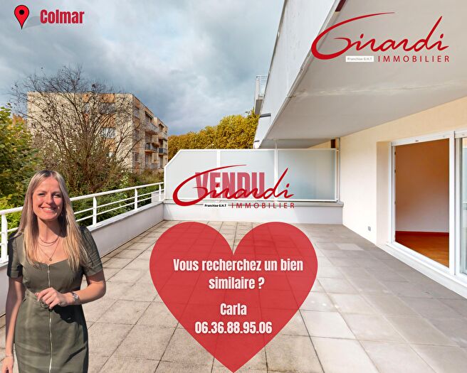 Appartement à vendre - Colmar, Maraichers - 2 pièces - 1 chambre