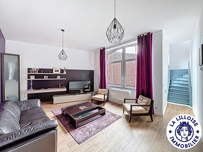 Appartement à vendre - Lille, Centre-ville, Euralille - 4 pièces - 3 chambres