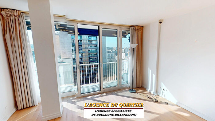 Appartement à vendre - Boulogne-Billancourt, Point du Jour - 3 pièces - 2 chambres