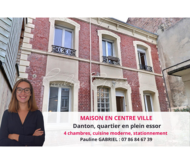 Maison à vendre - Le Havre, Danton, Rond point - 5 pièces - 4 chambres