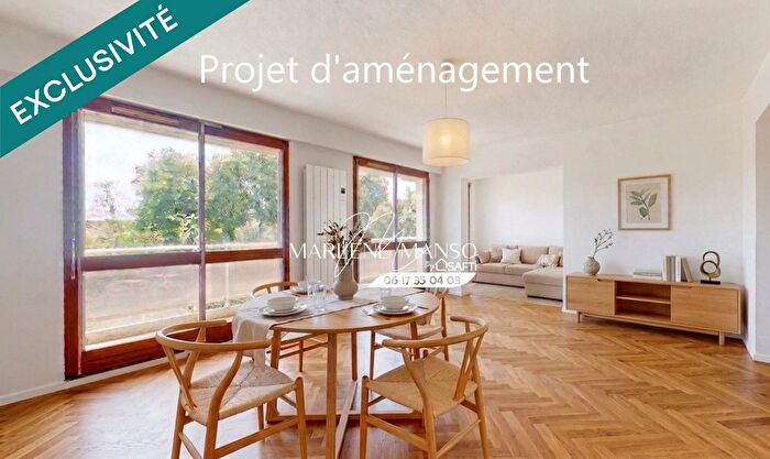 Appartement à vendre - Gradignan, Centre-ville - 4 pièces - 2 chambres
