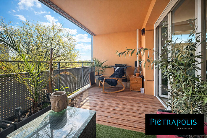 Appartement à vendre - Rillieux-la-Pape, Ville nouvelle Sud - 3 pièces - 2 chambres