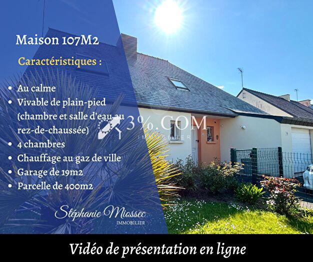 Maison à vendre - Saint-Brieuc, Ville Hellio, Tour dAuvergne, Ville Jouha - 5 pièces - 4 chambres