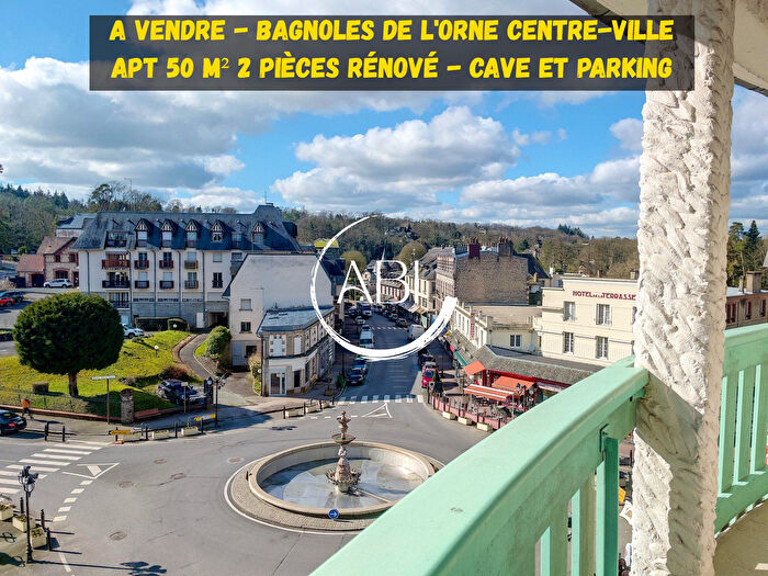Appartement à vendre - Bagnoles-de-lOrne - 2 pièces - 1 chambre