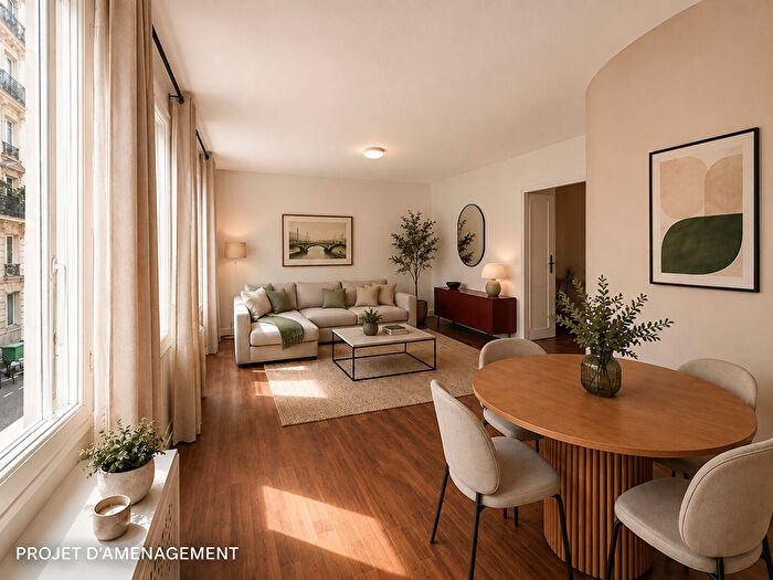 Appartement 3 pièces à vendre - Paris 17ème, Ternes, Maillot