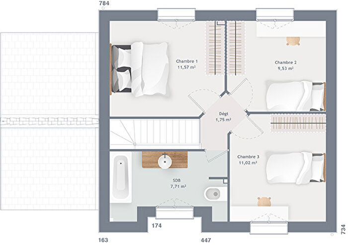 Maisons à vendre et appartements à louer - 3