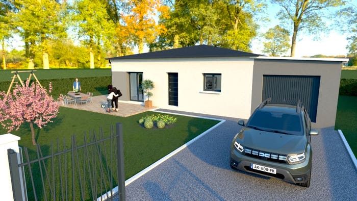 Maison 4 pièces à vendre à Chaptelat