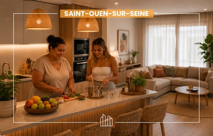 Maison 2 pièces à Saint-Ouen, Victor Hugo, Les Docks, à vendre