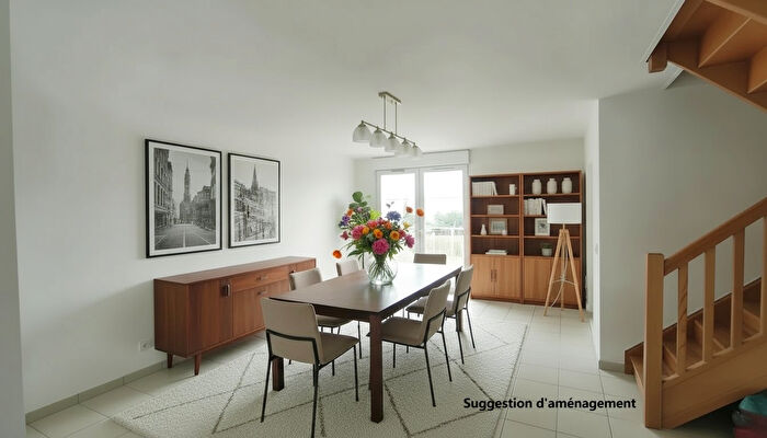 Appartement à vendre - Noisy-le-Grand, Centre-ville - 3 pièces - 2 chambres