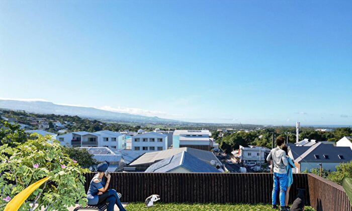 Appartement à vendre - Létang-Salé, Centre-ville, Ravine Sheunon - 2 pièces - 1 chambre