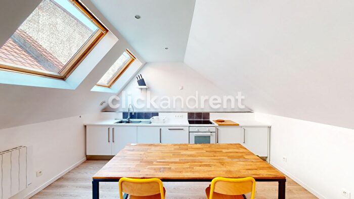 Appartement 3 pièces à Lille, Wazemmes, à louer