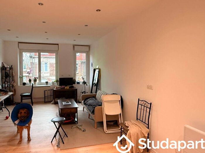 Appartement à louer - Lille Sud - 1 pièce - 2 chambres