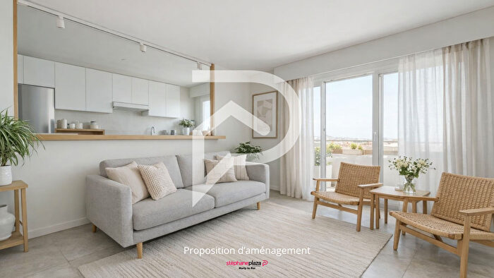 Appartement à vendre - Marly-le-Roi, Montval, Côteaux - 3 pièces - 2 chambres