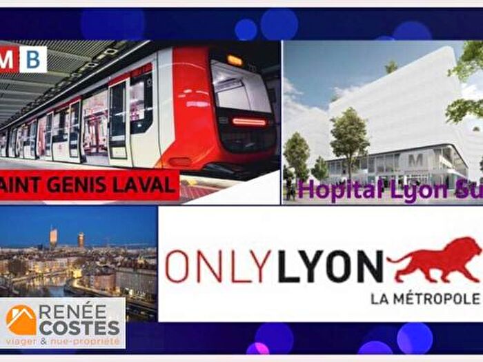 Saint-Genis-Laval, Collonges : Appartement 4 pièces à vendre