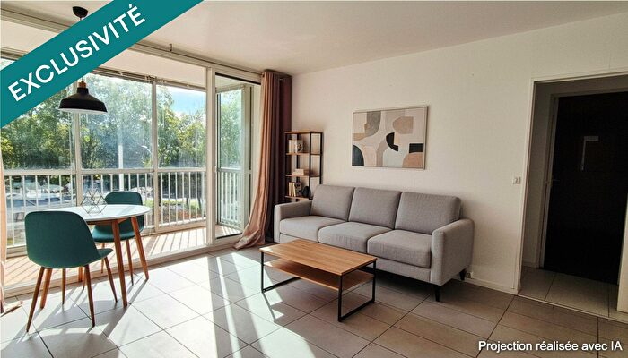 Sotteville-lès-Rouen, Henri Gadeau de Kerville, Quatre Mares, Stade - Appartement 4 pièces à vendre