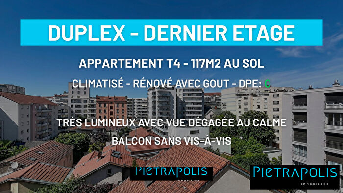 Appartement 4 pièces à vendre - Villeurbanne