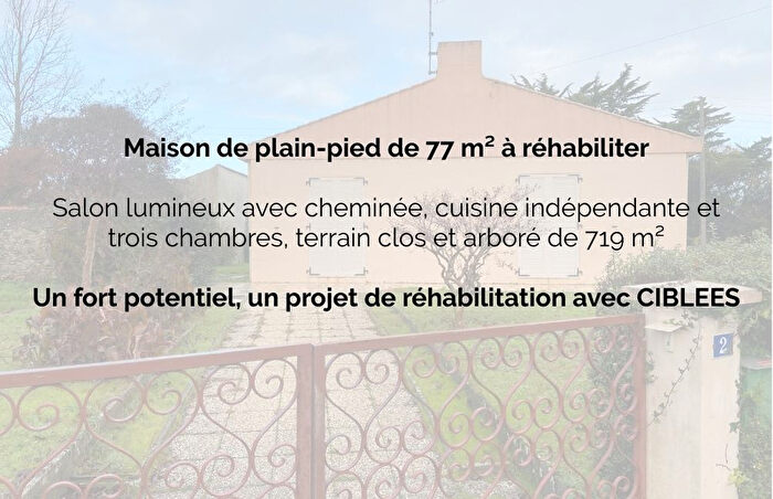 Maison à vendre - Les Sables-dOlonne - 4 pièces - 3 chambres