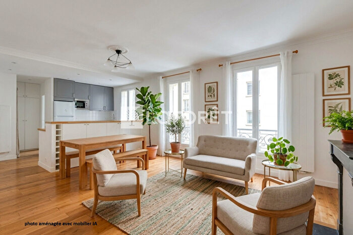 Paris 14ème, Pernety : Appartement 4 pièces à vendre