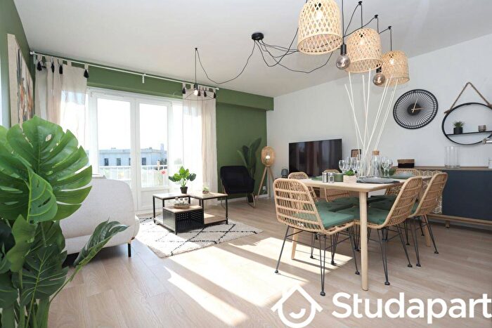 Appartement à louer - Beauséjour, Nantes - 1 pièce - 2 chambres