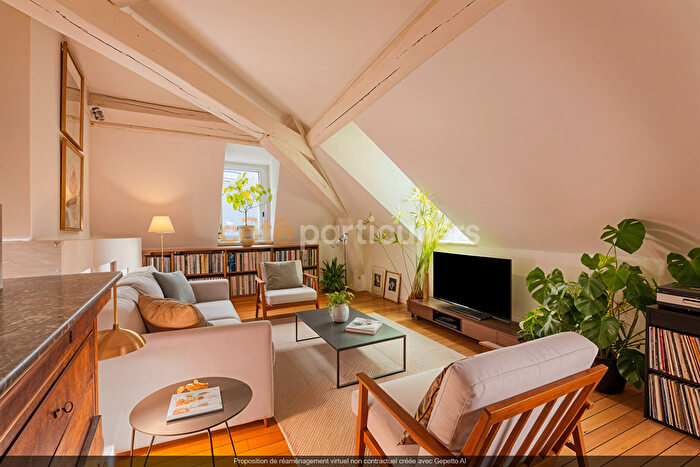 Appartement à vendre - Nantes, Centre-ville - 2 pièces - 1 chambre