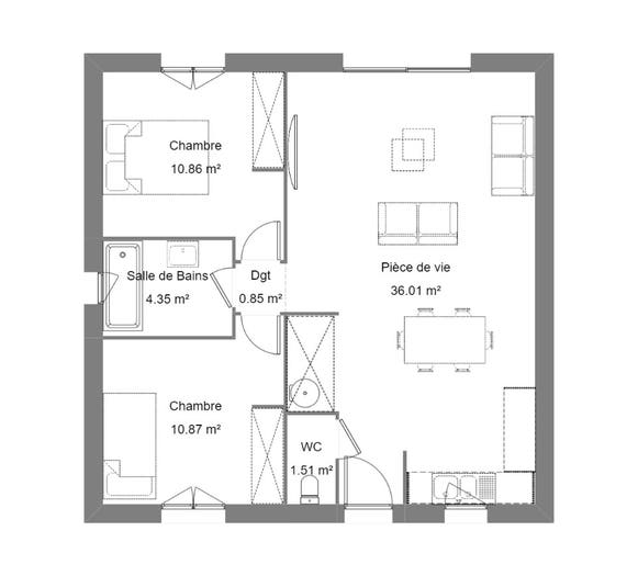 Maisons à vendre et appartements à louer - 2