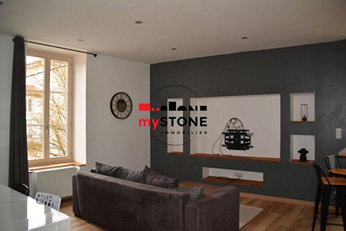 Appartement à louer - Chatillon sur Chalaronne - 2 pièces - 1 chambre