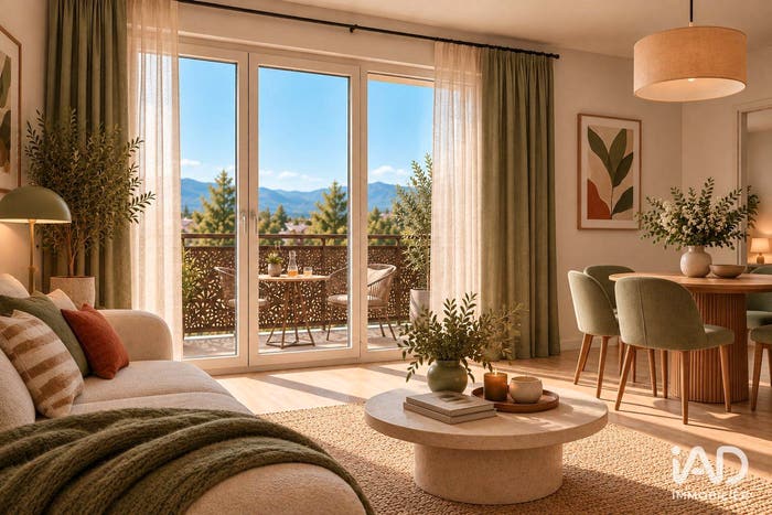 Albertville, Champ de Mars : Appartement 3 pièces à vendre