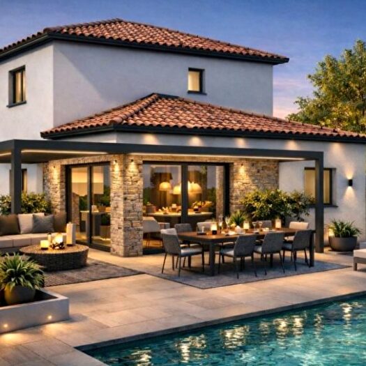 Maison à vendre - Magalas - 4 pièces - 3 chambres