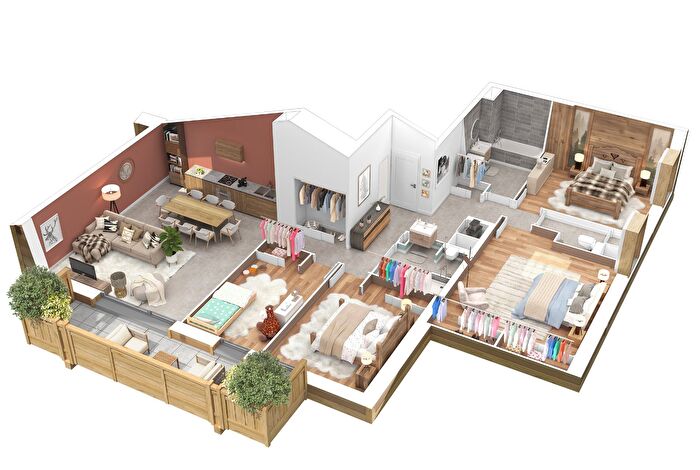Appartement 5 pièces à vendre - Saint-Jean-de-Sixt