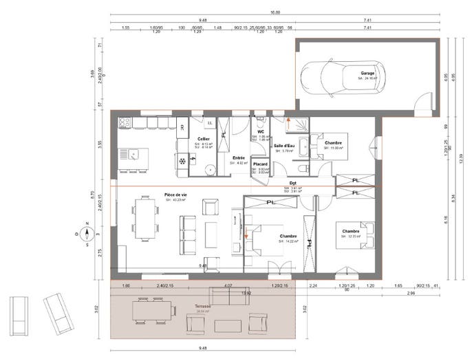 Maisons à vendre et appartements à louer - 2