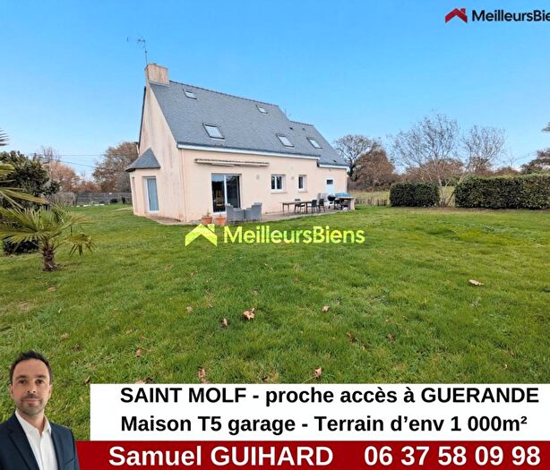 Saint-Molf : Maison 5 pièces à vendre