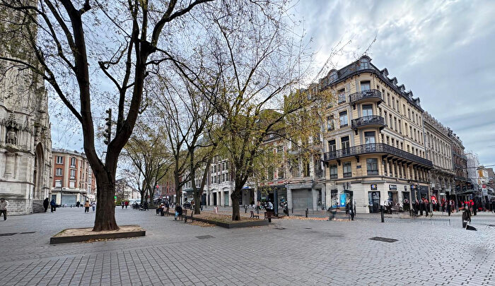 Appartement à vendre - Lille, Centre-ville, Euralille - 2 pièces - 1 chambre