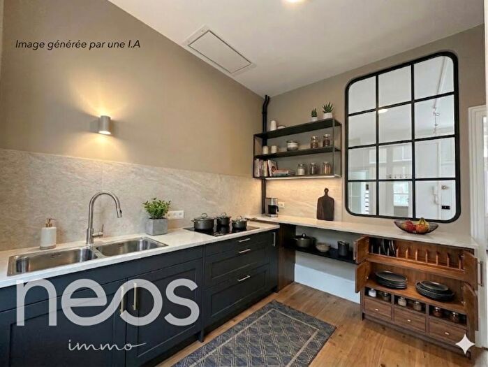 Appartement à vendre - Dijon, Centre-ville - 3 pièces - 2 chambres