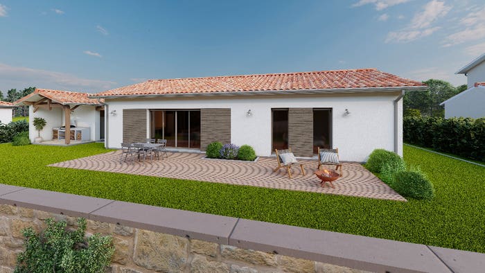Sainte-Lheurine : Maison 4 pièces à vendre