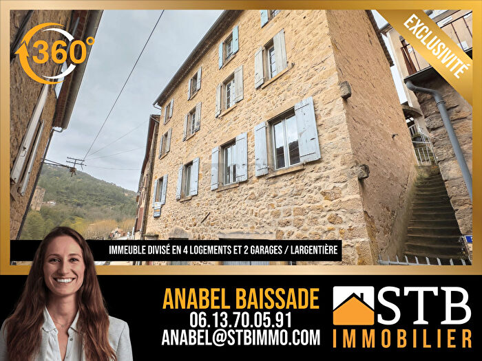 Maison à vendre - Largentière - 14 pièces - 5 chambres