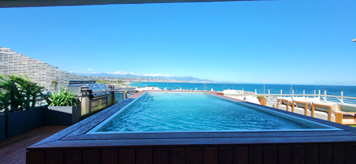 Villeneuve-Loubet, Plage - Appartement 4 pièces à vendre