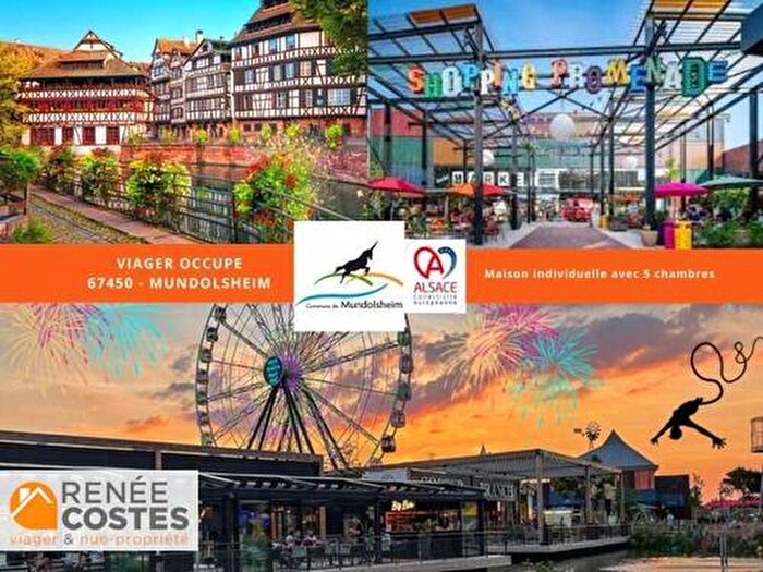 Maison à vendre - Mundolsheim - 5 pièces - 4 chambres