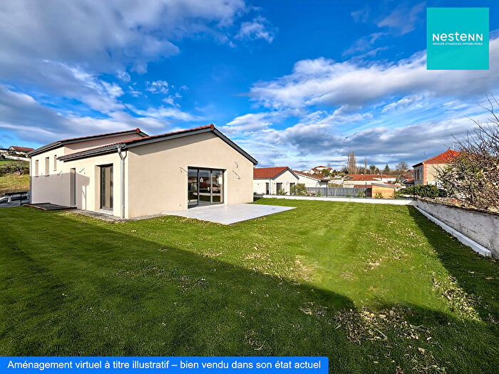 Maison à vendre - Lézigneux - 5 pièces - 3 chambres