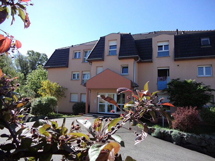 Appartement à louer - Kingersheim, Centre historique - 3 pièces - 2 chambres