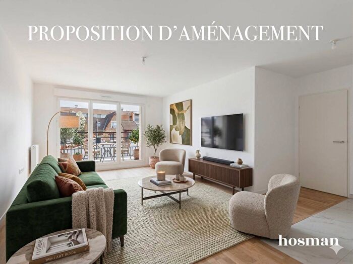 Appartement à vendre - Saint-Ouen, Rosiers, Les Puces - 3 pièces - 2 chambres