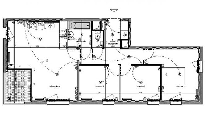 Appartement 4 pièces à louer - Nantes, Doulon, Bottières, Toutes Aides, Le Grand Blottereau