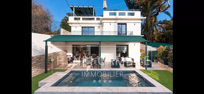 Cannes, Petit Juas : Maison 5 pièces à vendre