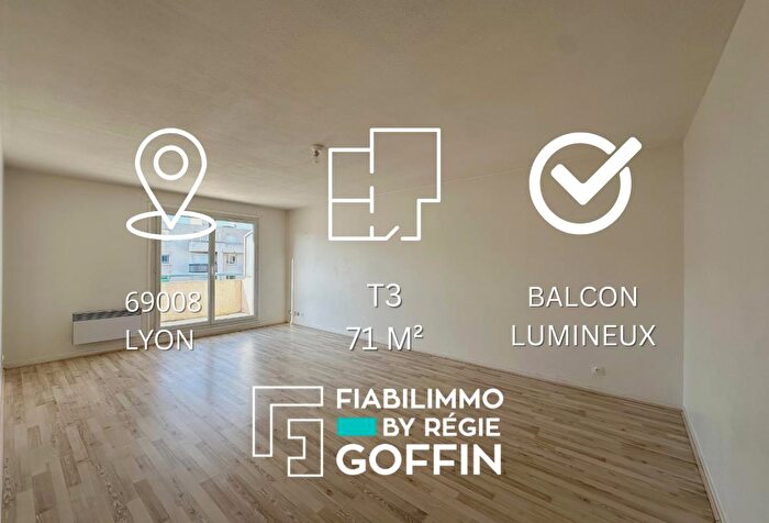 Appartement à vendre - Lyon e , Monplaisir - 3 pièces - 2 chambres