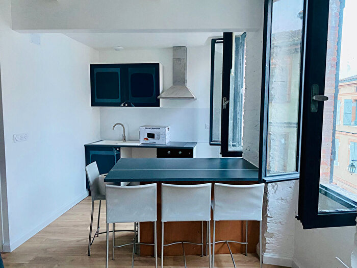 Appartement à louer - Beaumont-de-Lomagne - 2 pièces - 1 chambre