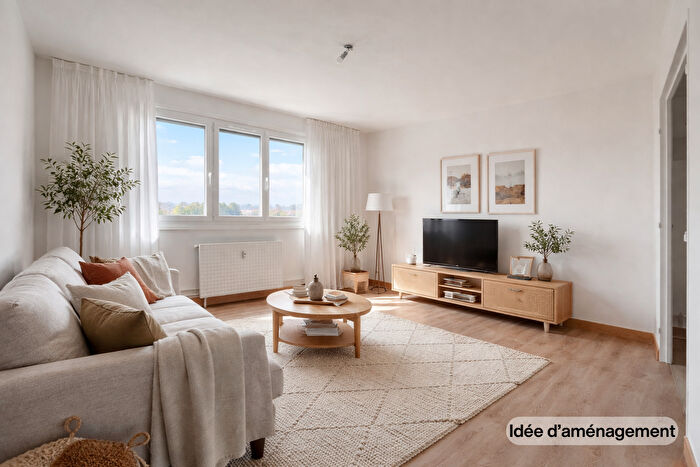 Appartement à vendre - Décines-Charpieu, Le Prainet - 3 pièces - 2 chambres