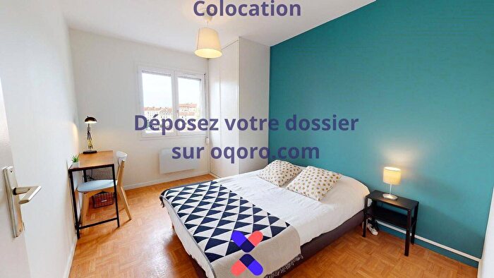Appartement à louer - Ferrandière Maisons-Neuves, Villeurbanne - 6 pièces - 5 chambres