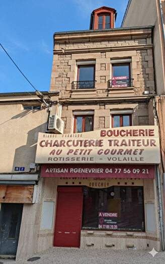 Appartement à vendre - Firminy, Centre-ville - 4 pièces - 3 chambres