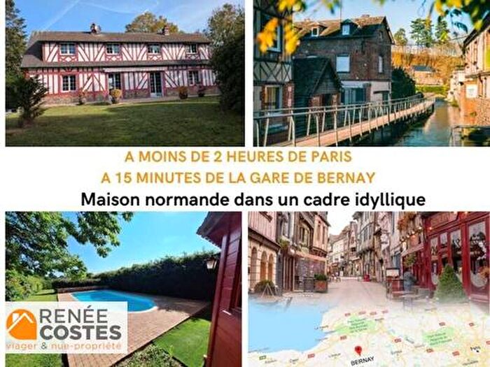 Maison à vendre - Bernay - 5 pièces - 4 chambres