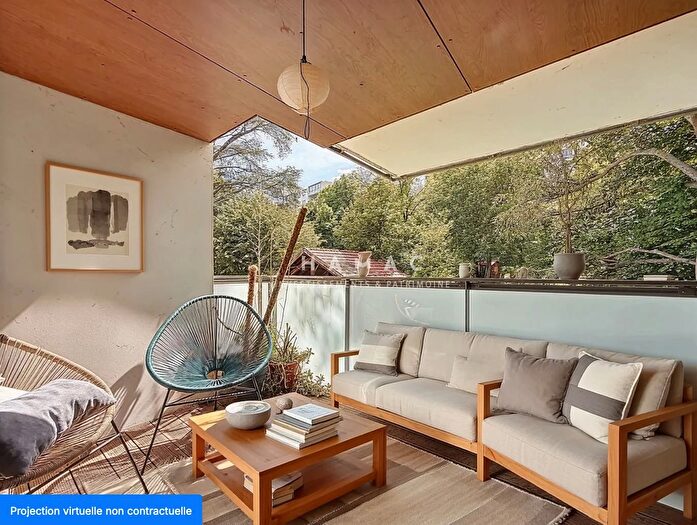 Appartement à vendre - La Mulatière - 3 pièces - 2 chambres